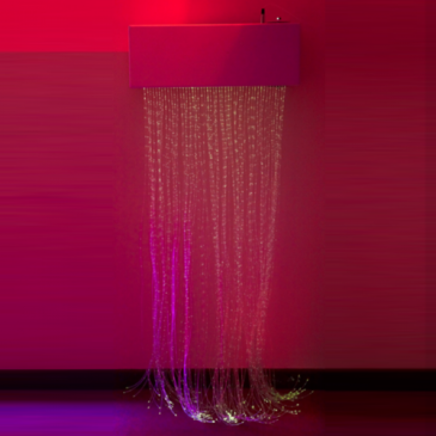 Calming LED fiber Optic Wall Cascade | Sensory Lights